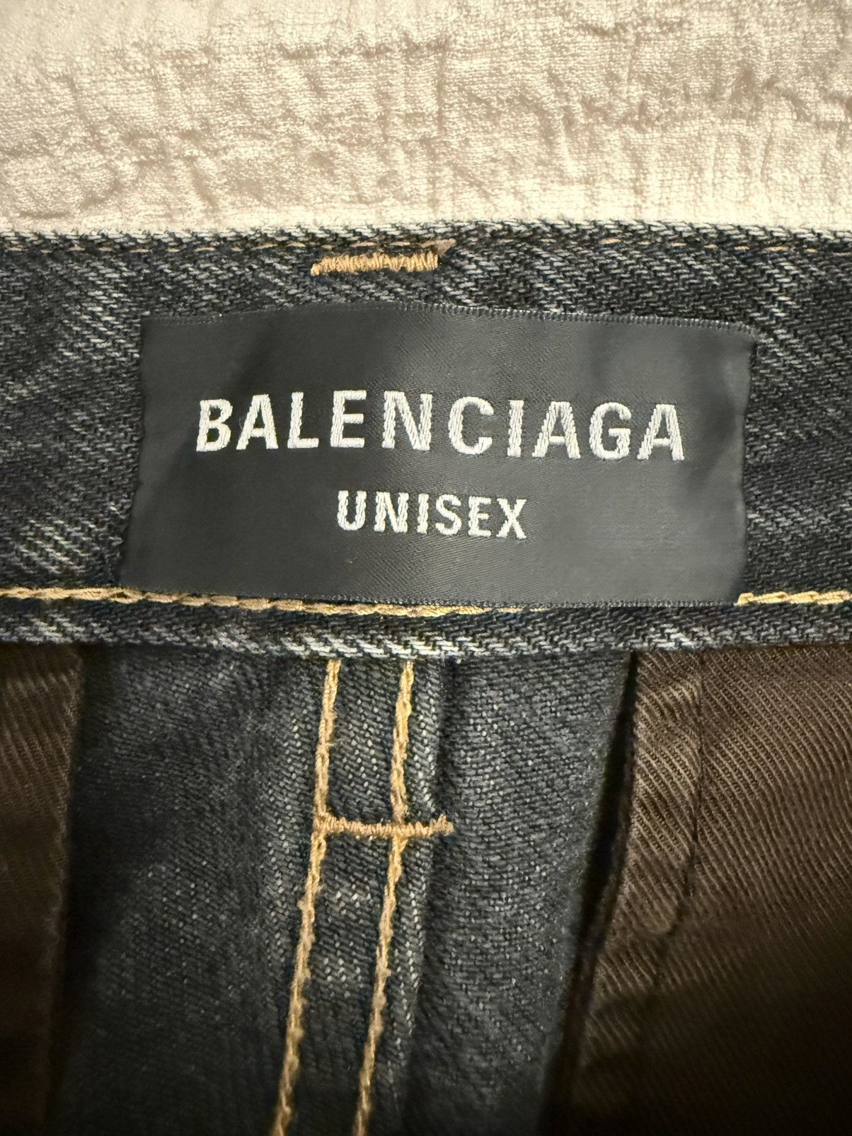 Balenciaga Balenciaga Denim Cargo Pants Spring24’ | Grailed