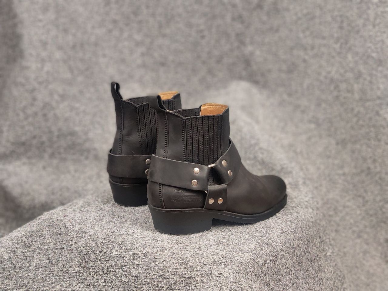 Vintage Kochmann Spain Design Western Ankle Leather Vintage Boots | Grailed