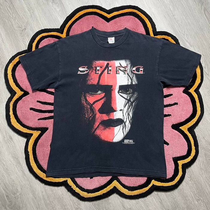 Vintage Vintage 90’s Sting WCW/NWO Graphic T-shirt Size Large | Grailed