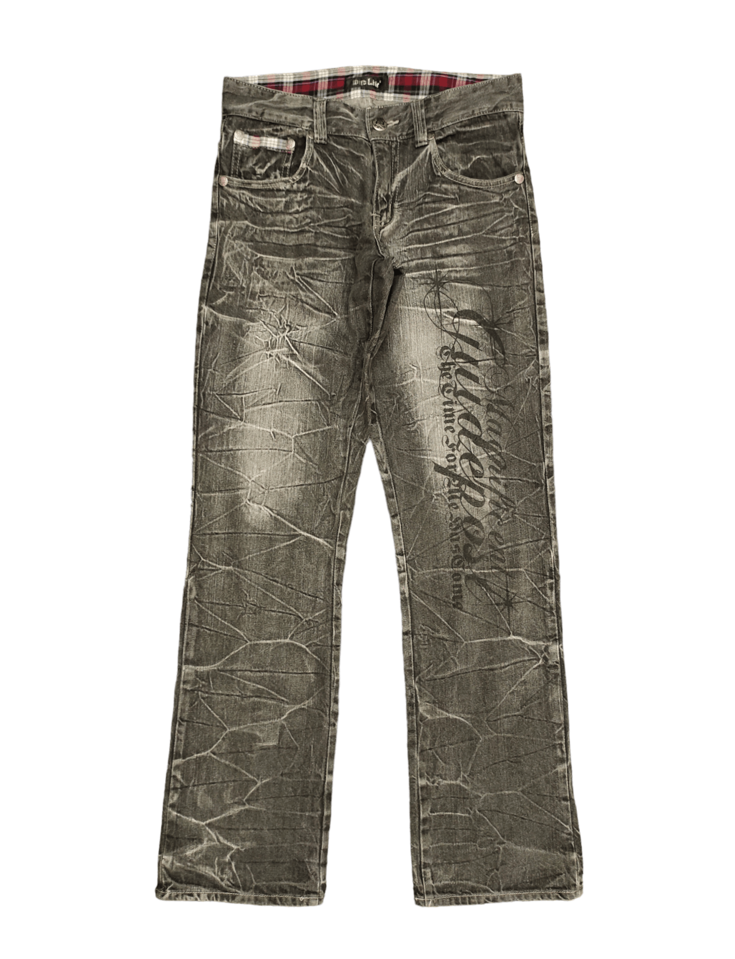 Japanese Brand Wild Life Distress Faded Clawmark Jean Ppfm Undercover ...