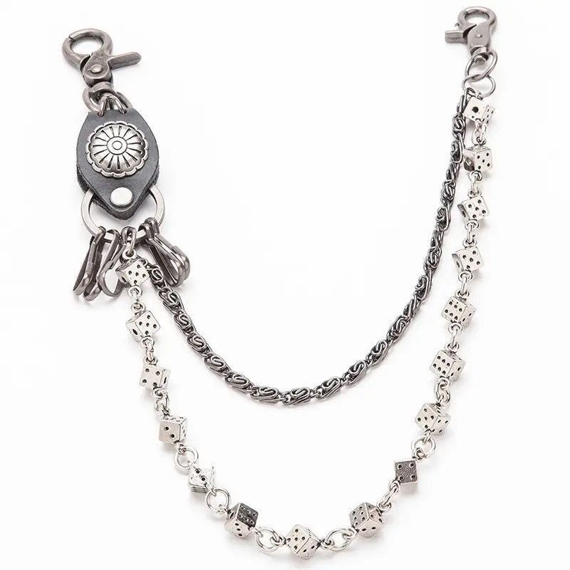 Vintage Dice and Tribe Jean Motor Rock Wallet Pants Belt Chain | Grailed