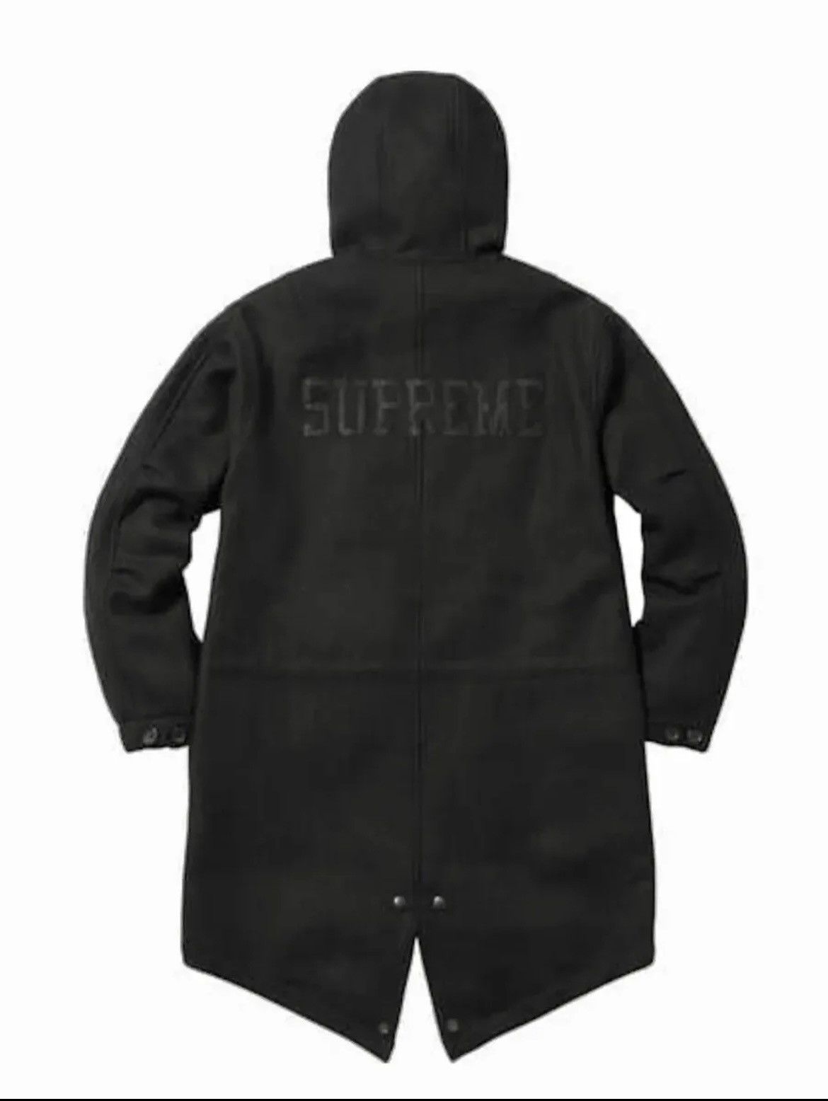 Supreme Supreme X Harris Tweed fishtail parka | Grailed