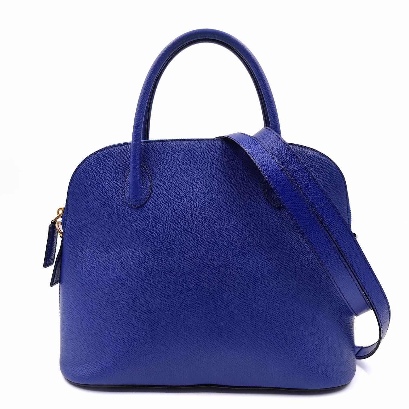 Celine Céline handbag with shoulder strap in light blue leather | Grailed