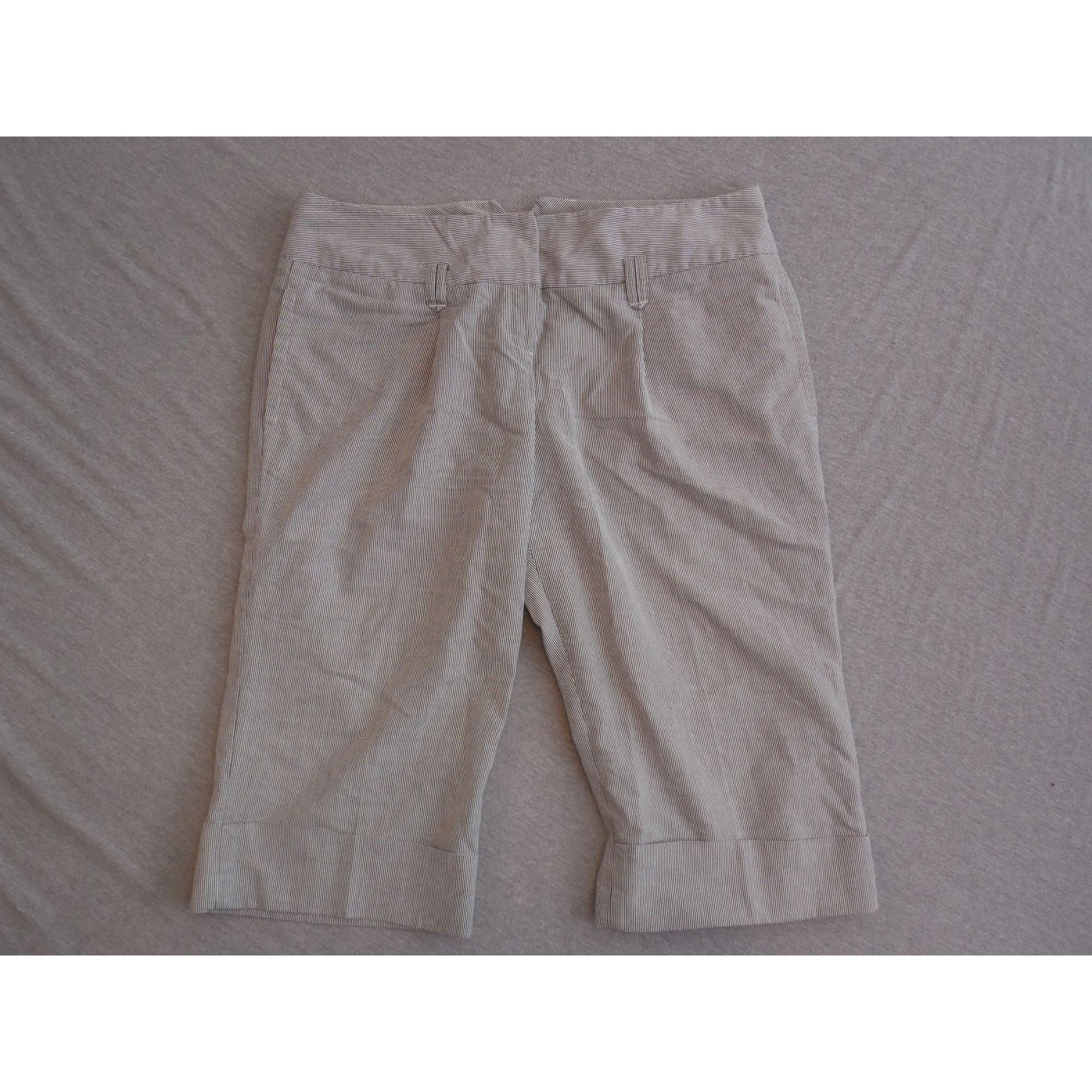 Other Essentials By ABS Capri Pants Sz 14 Women Striped Straight L ...