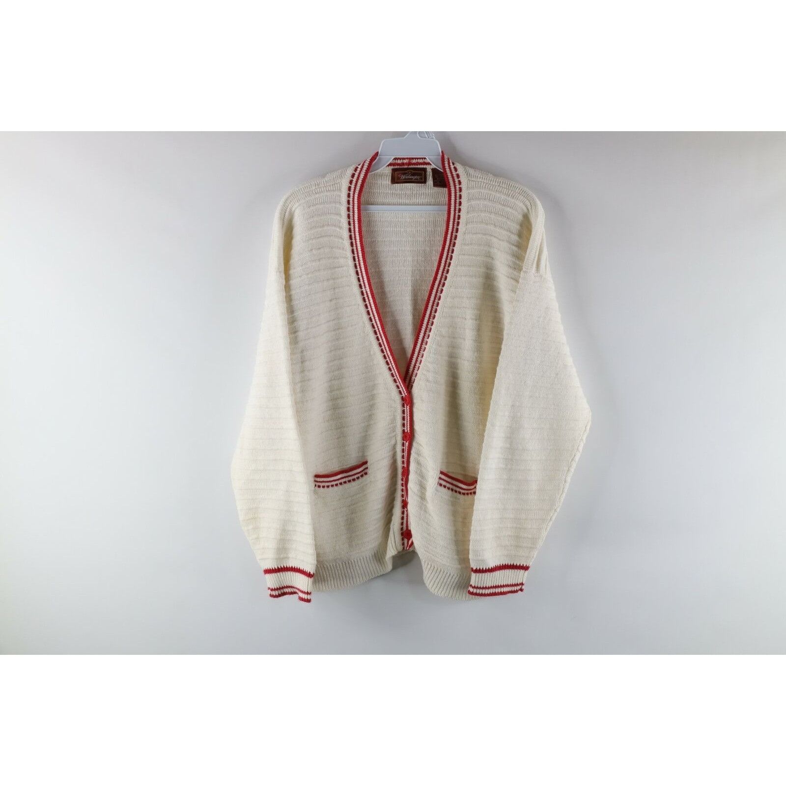 Vintage Vintage 90s Streetwear Striped Knit Cardigan Sweater | Grailed