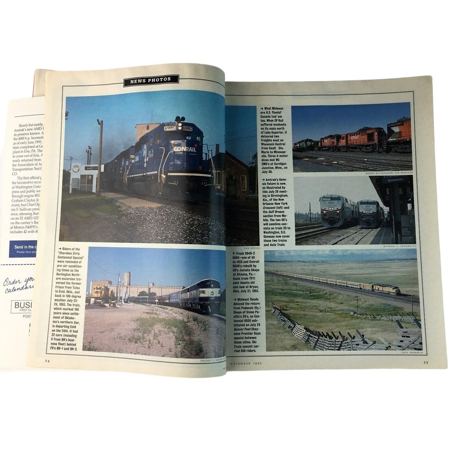 Other Vintage Rail Road Magazines RailRoading Train Magazine 1993 | Grailed