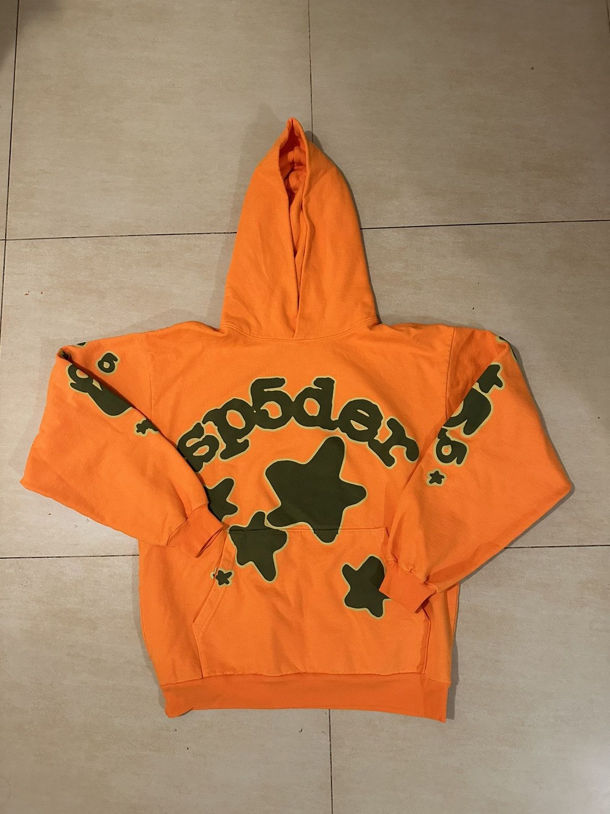 Sp5der Sp5der Worldwide Orange Beluga NYC Pop Up | Grailed