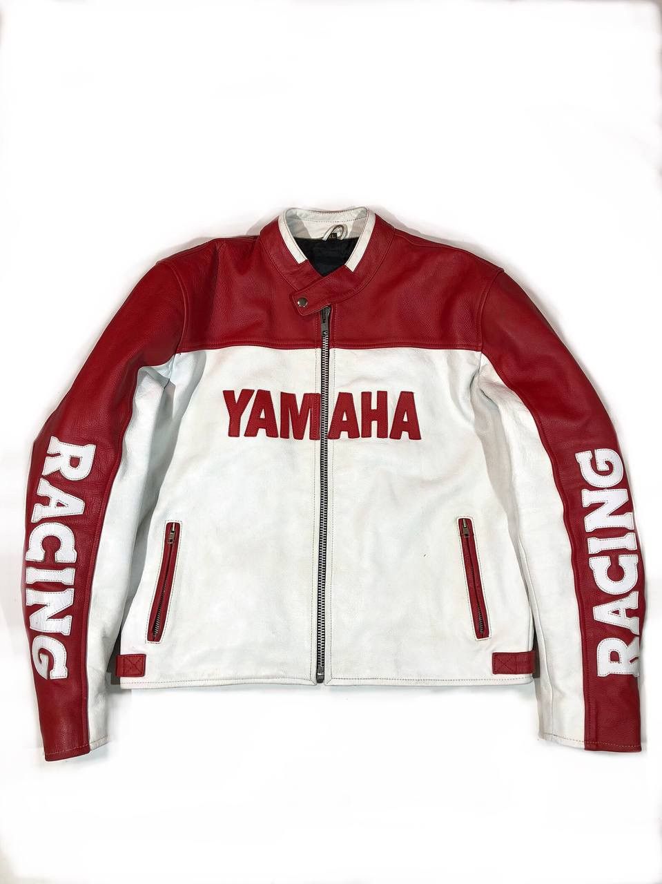Yamaha Yamaha Moto Vintage Leather Racing Jacket | Grailed