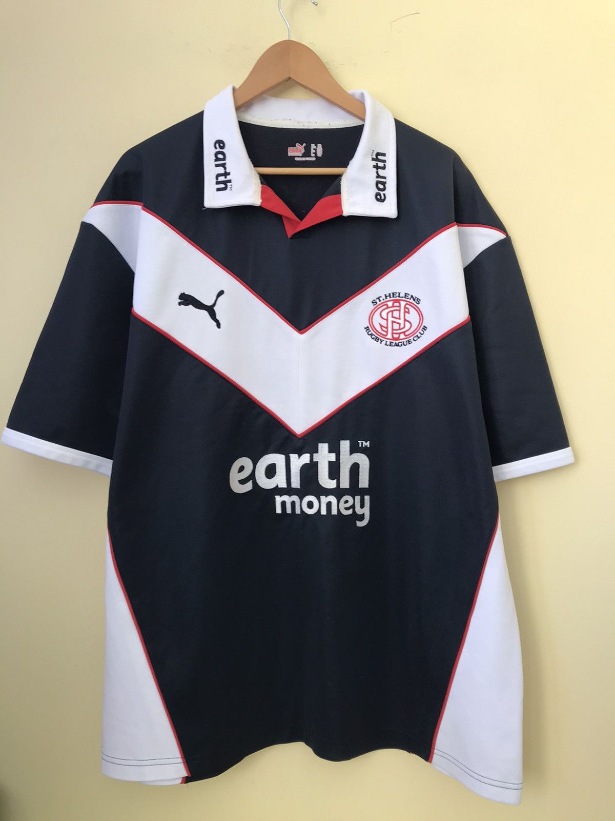 England Rugby League × Puma × Vintage St Helens Rugby League 2006 Puma ...