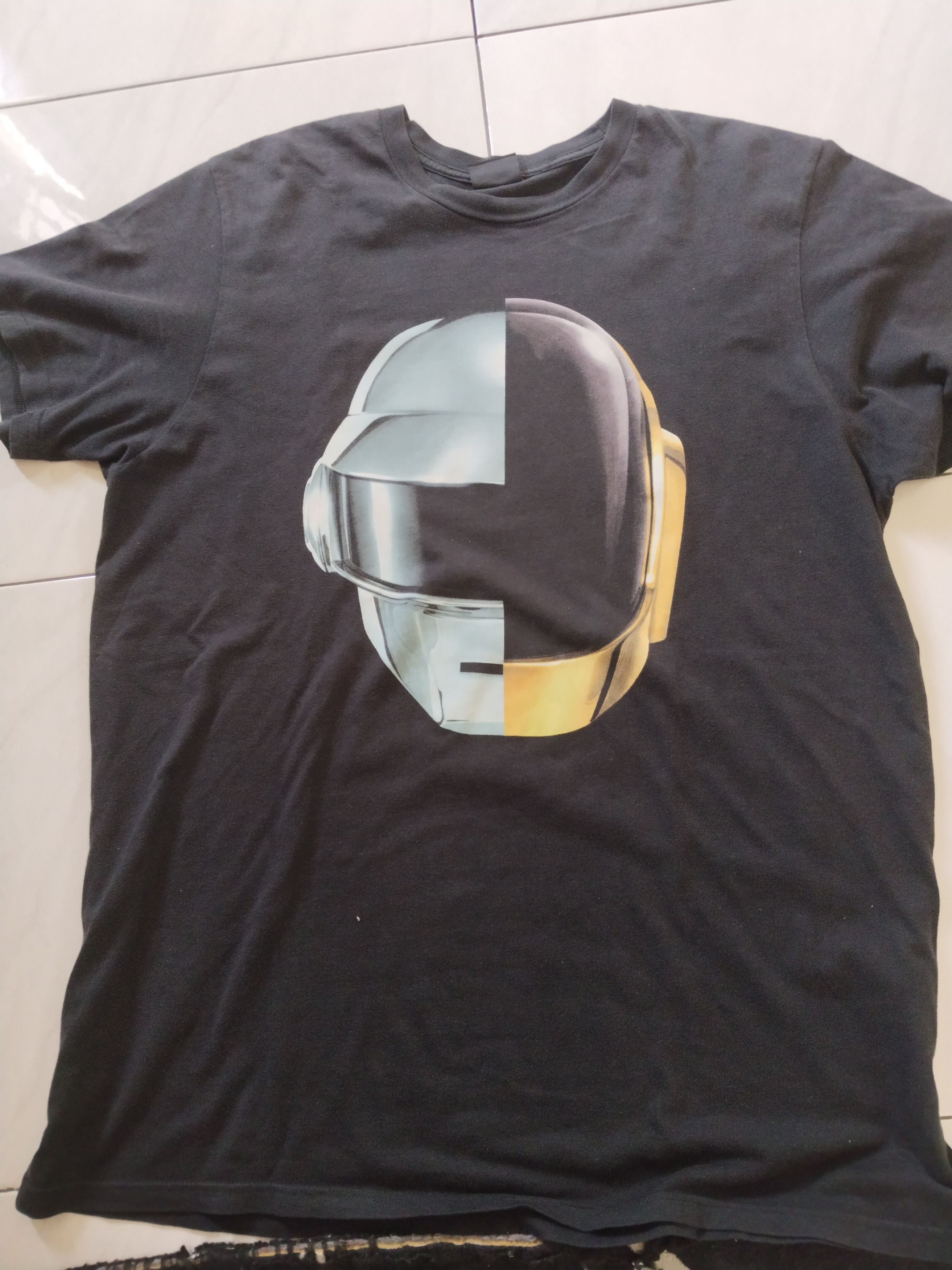 Band Tees daft punk random access memories split helmet | Grailed