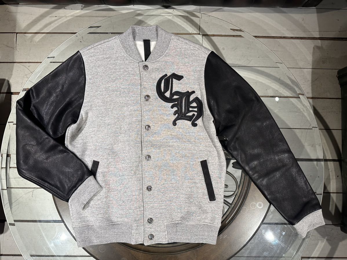 Chrome Hearts CHROME HEARTS VARSITY LETTERMAN JACKET | Grailed