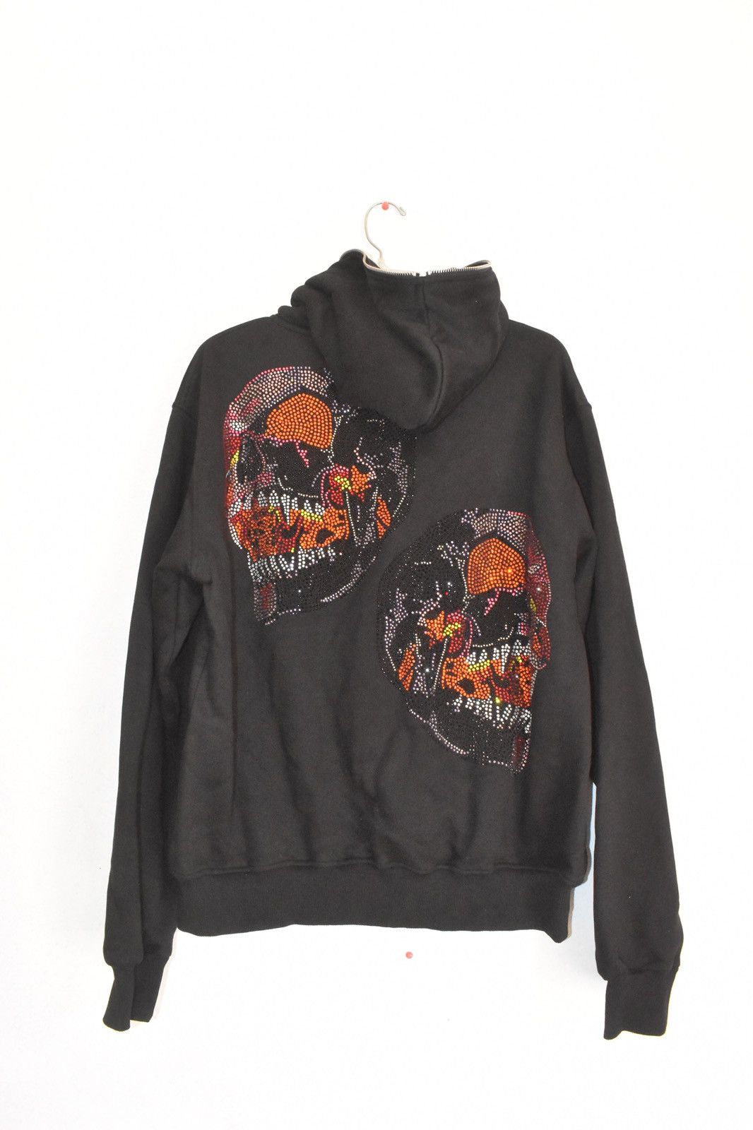 Streetwear Aftermath Don Carta Skull Bedazzle Hoodie🔥 | Grailed