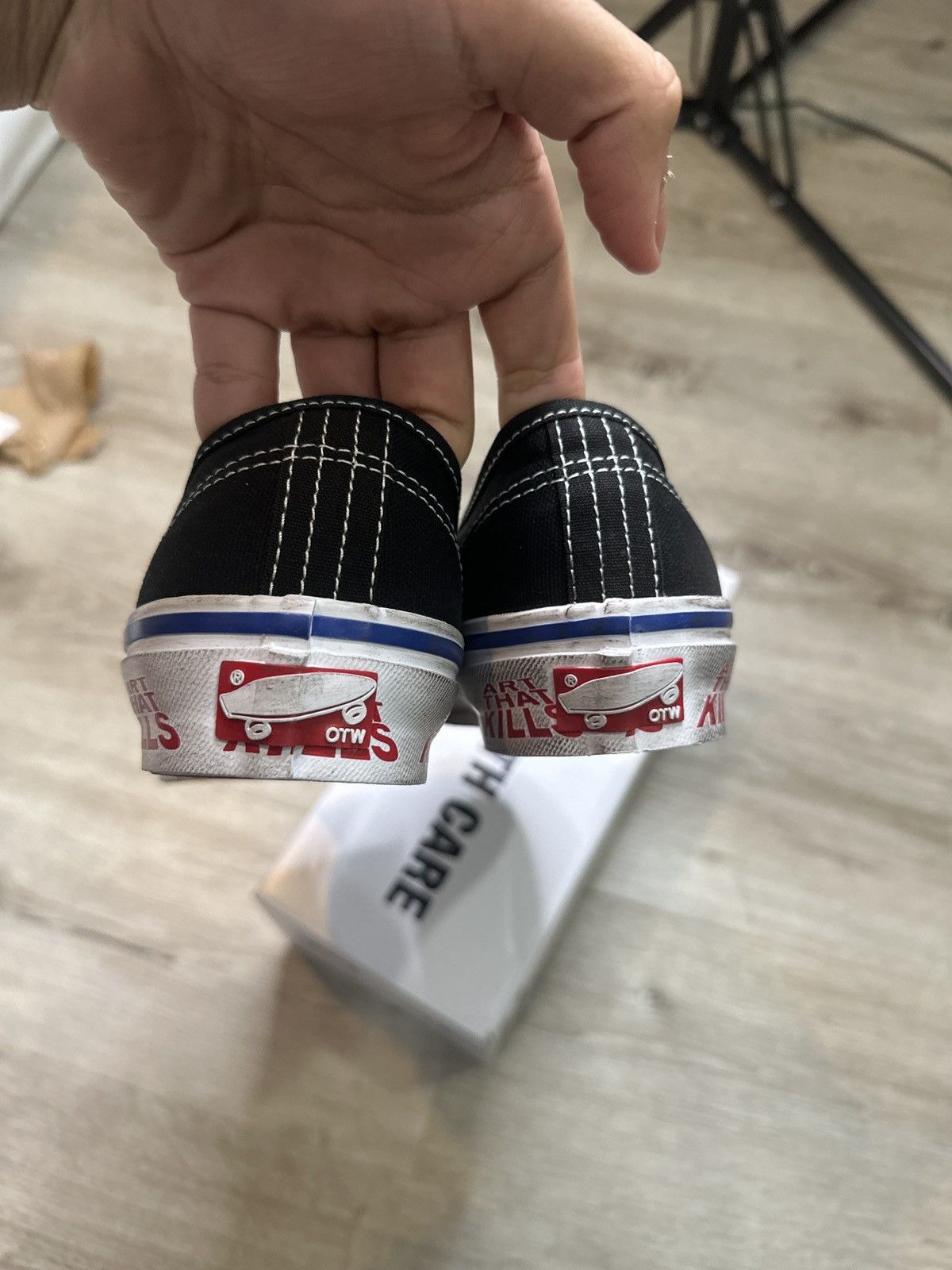 Gallery Dept. × Vans Gallery Dept Vans Authentic Reissue 44 Art That ...