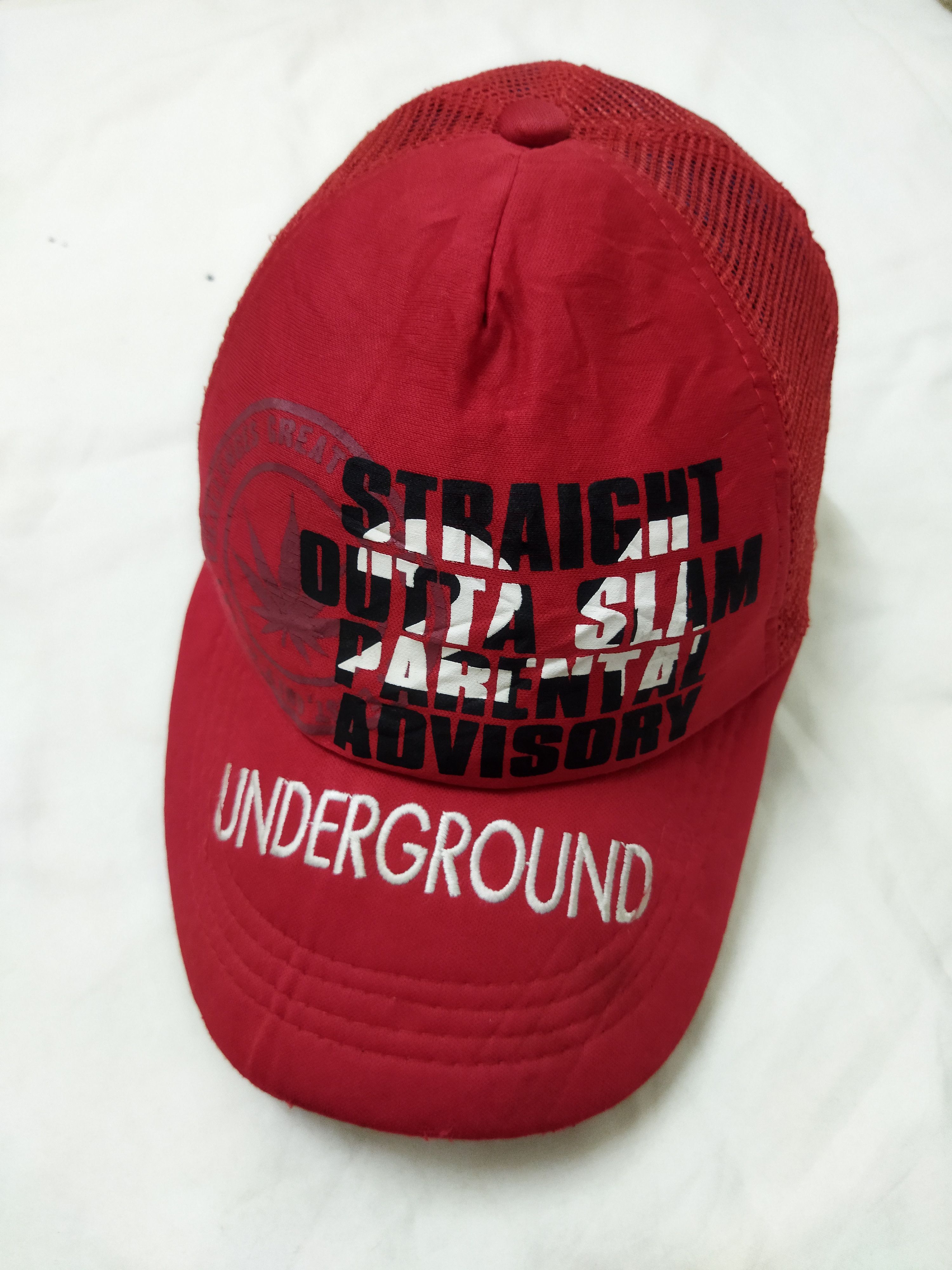 Other Straight Outta Slam Parental Advisory Hat | Grailed