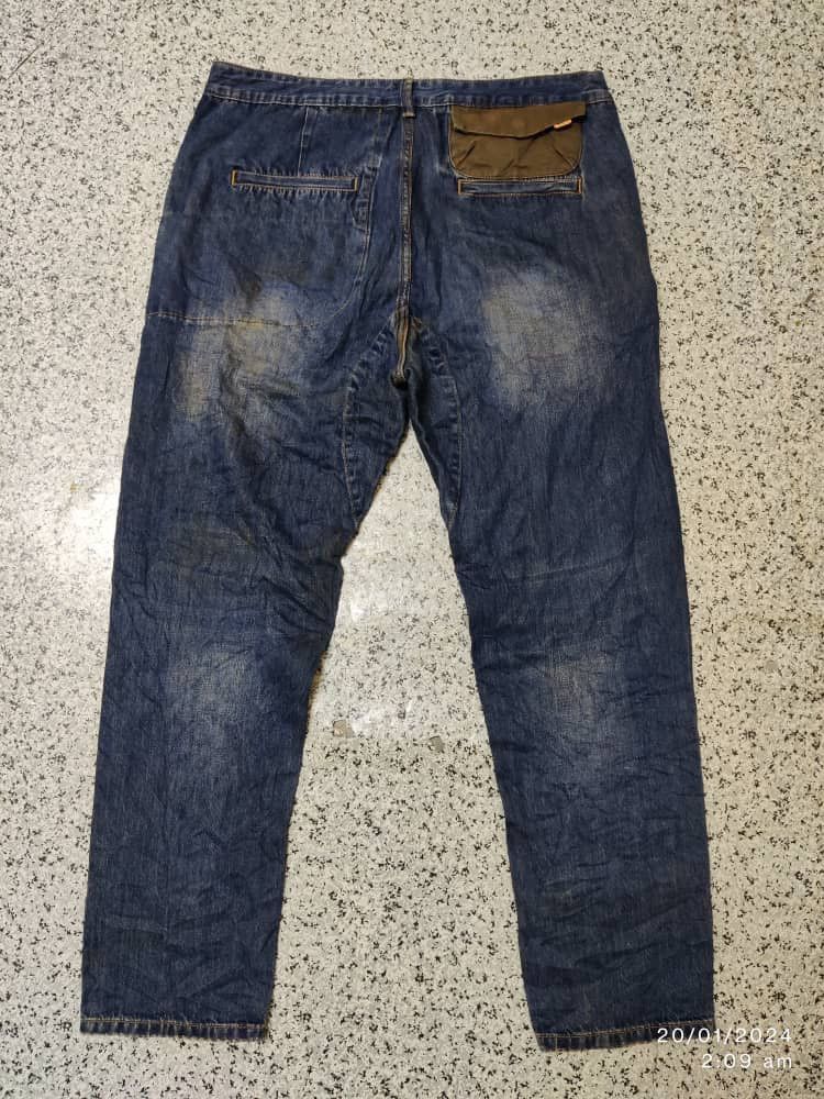 Japanese Brand × Streetwear RIFF ROCK JEANS RARE DESIGN BAGGY FIT | Grailed