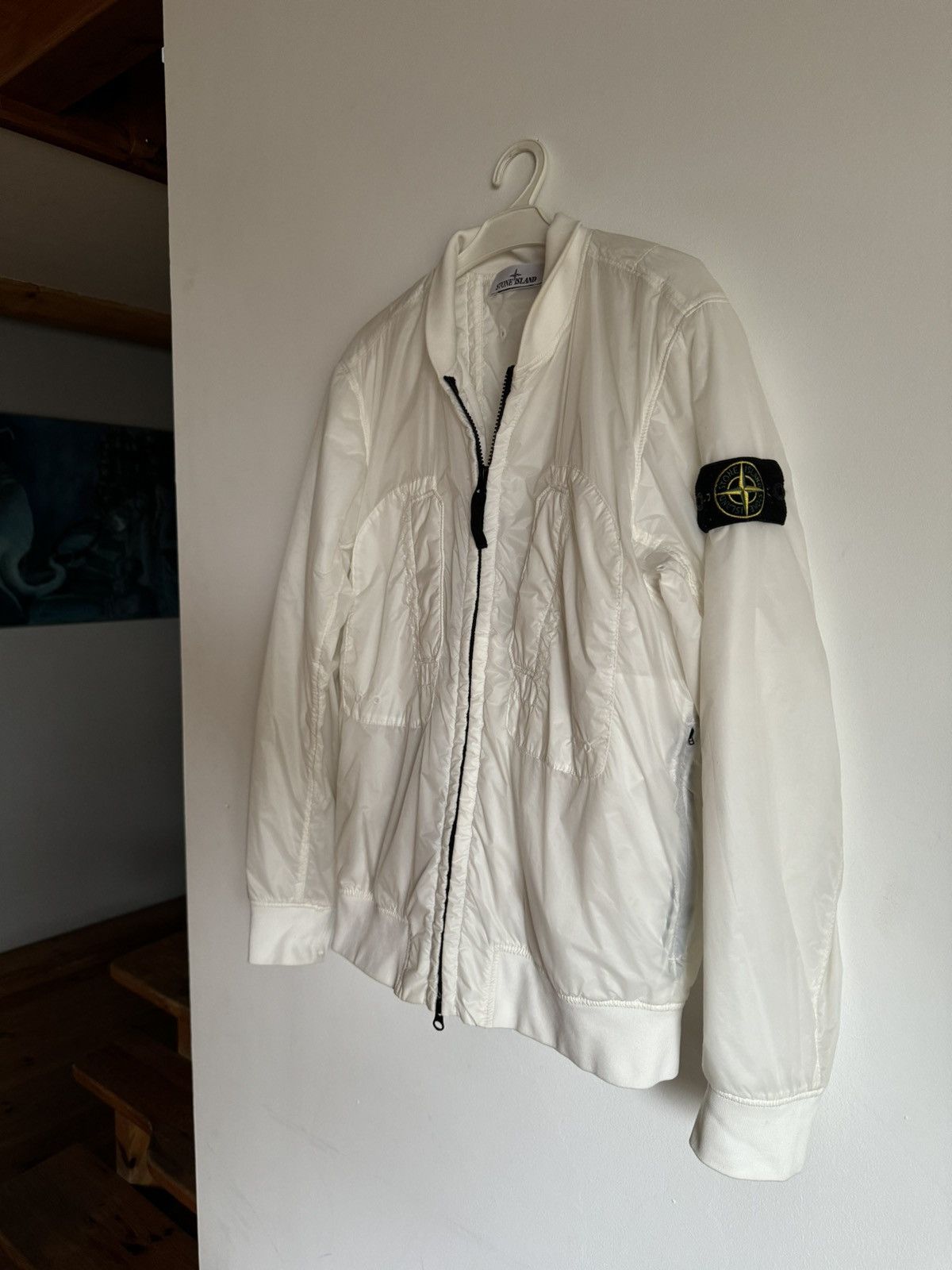 Stone Island Stone Island GARMENT DYED MICRO YARN WITH PRIMALOFT-TC ...