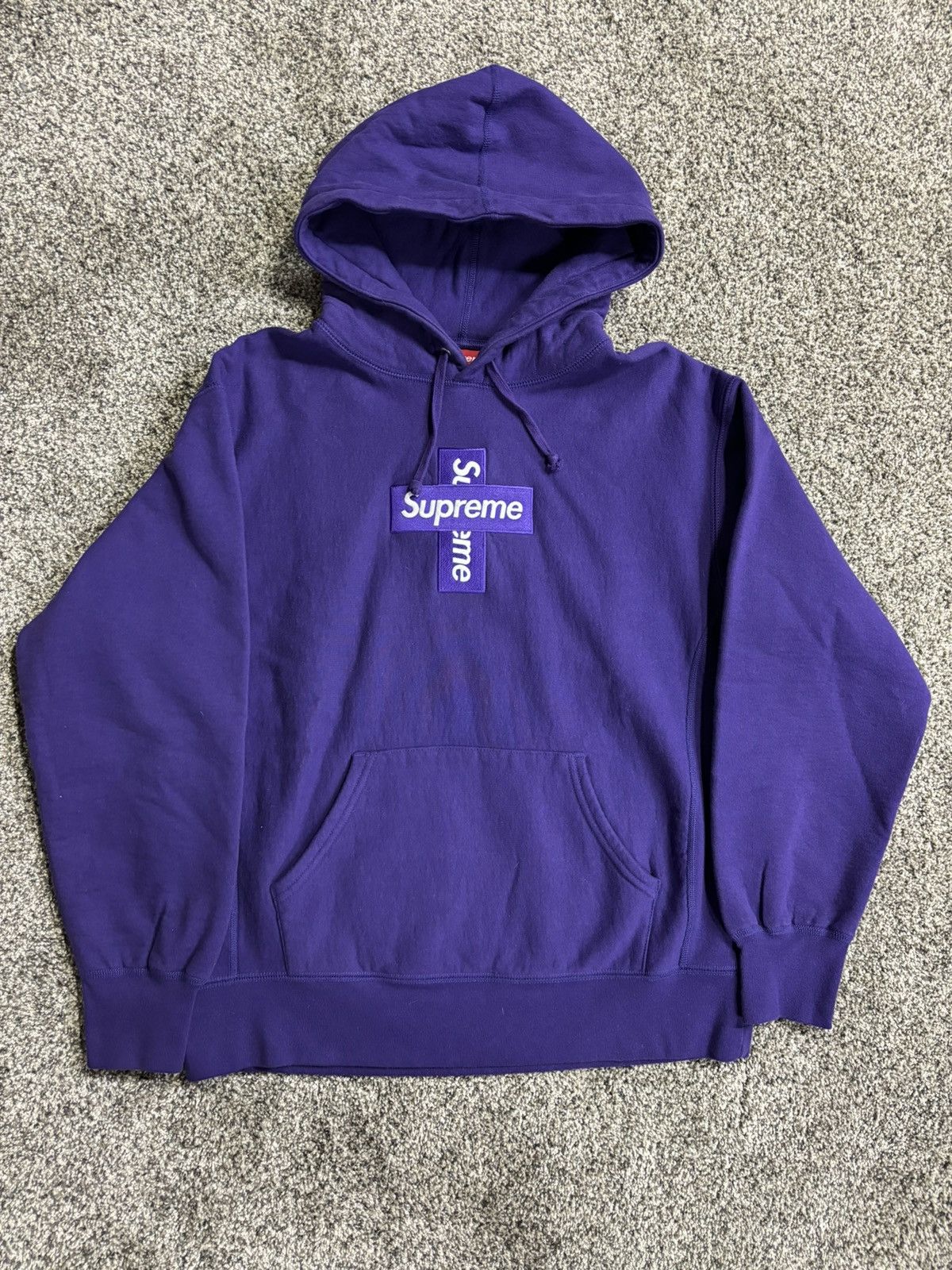 Supreme Cross Box Logo Hoodie | Grailed