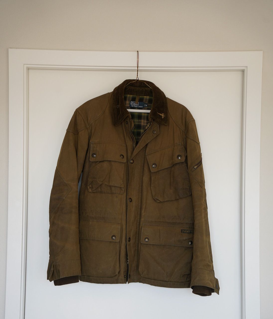 Polo Ralph Lauren Military Jacket Waxed Canvas | Grailed
