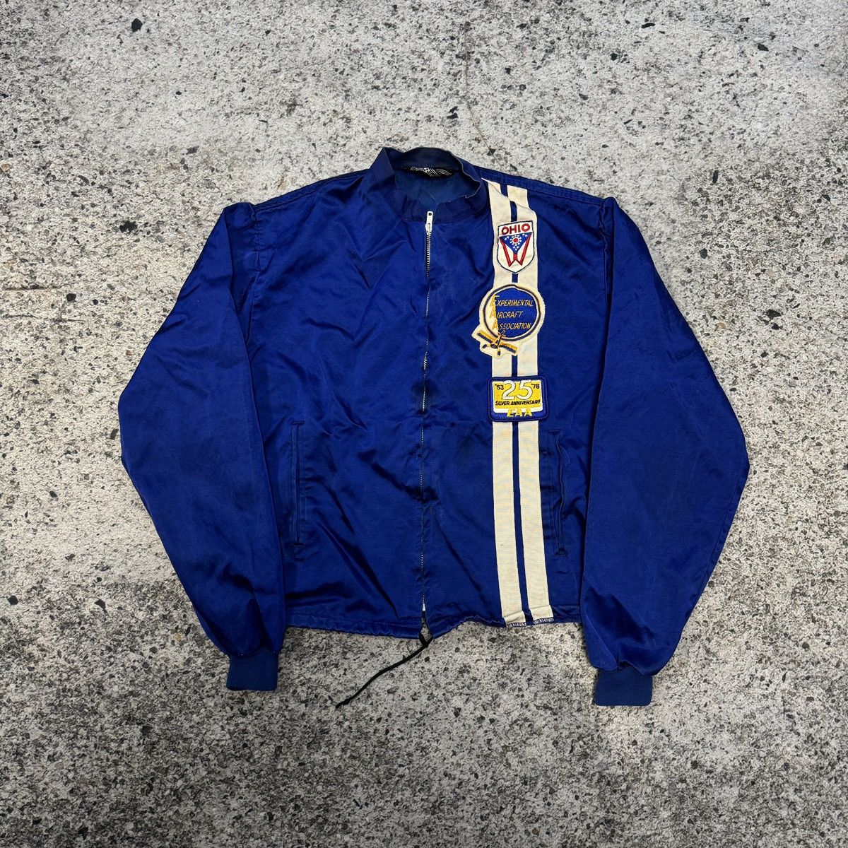 Vintage Thrashed Faded Distressed Boxy Aircraft Jacket ERD Grunge | Grailed