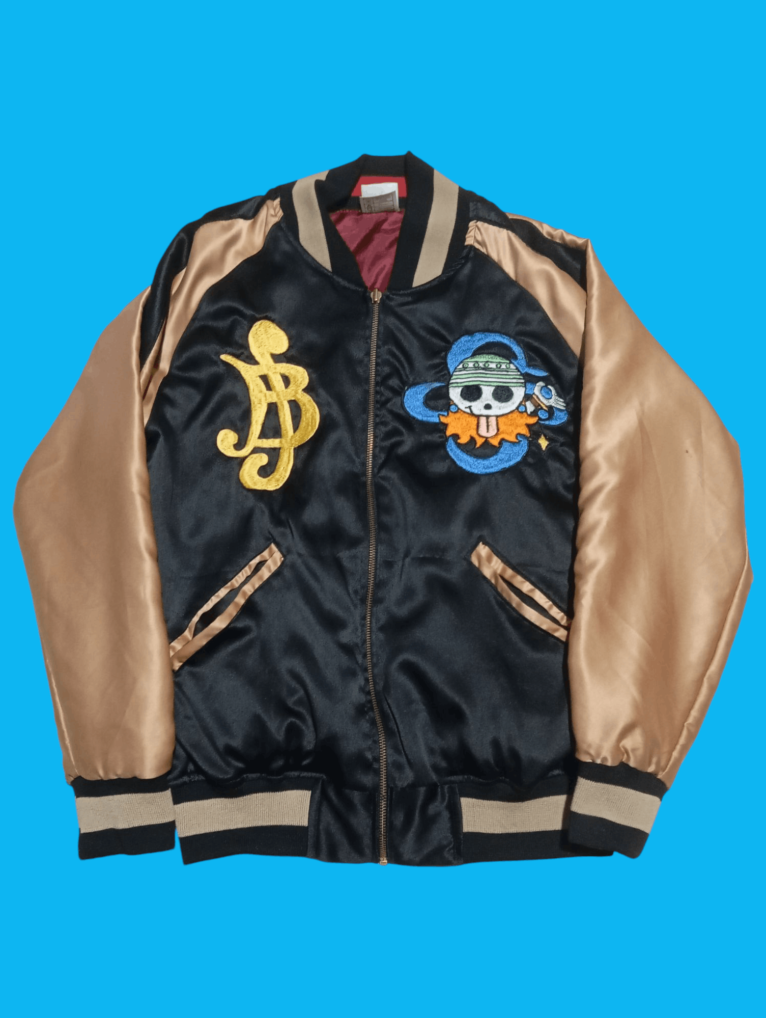 Anime × One Piece Rare Sukajan Vermilion Nami "Cat Burglar" Jacket ...