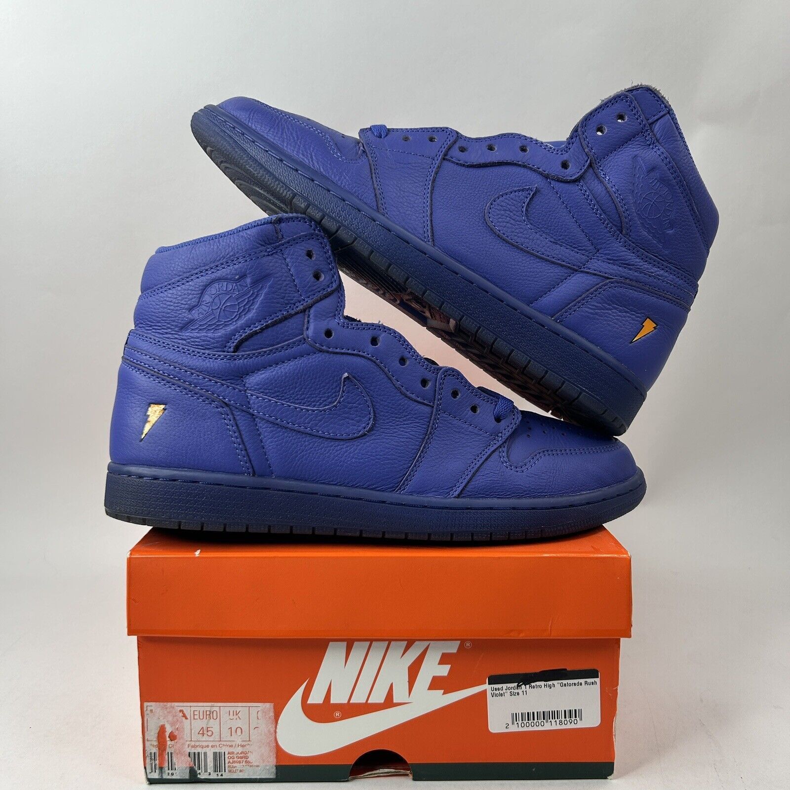 Nike Nike Air Jordan 1 Retro High OG Gatorade “Rush Violet” 2024 | Grailed