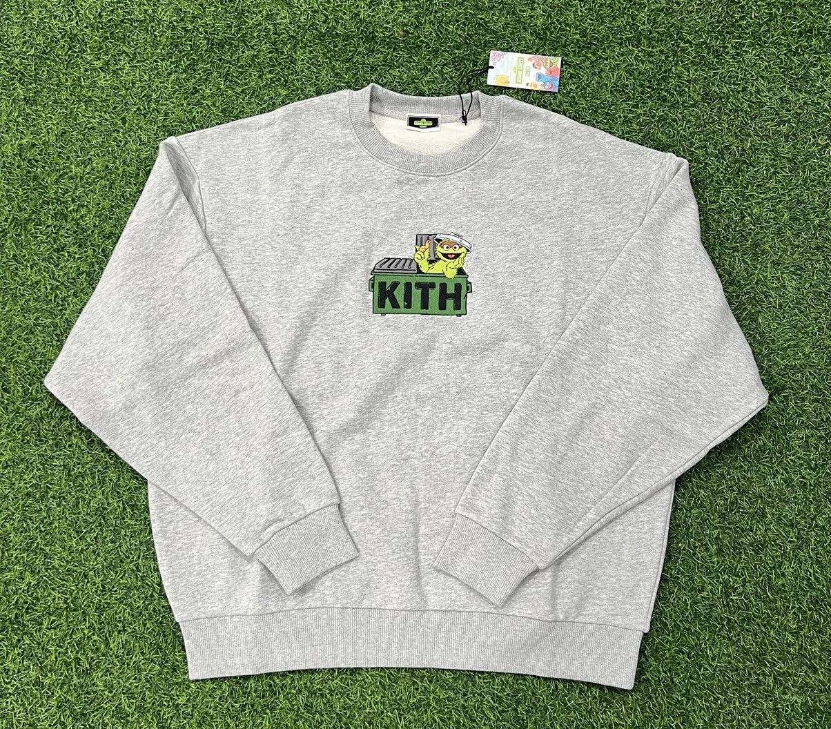 Kith Kith x Sesame Street Oscar The Grouch Crewneck | Grailed