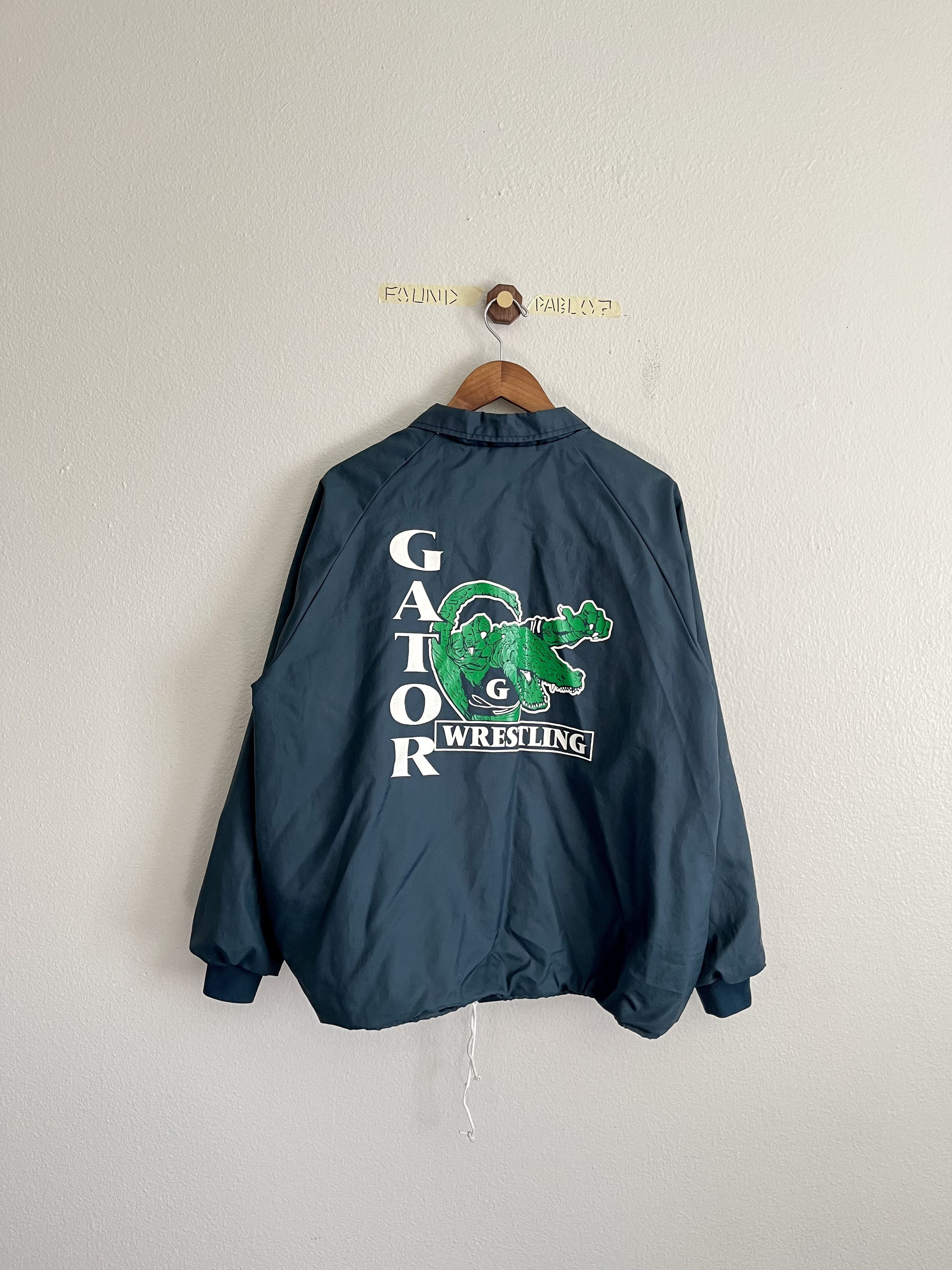 Made In Usa × Streetwear × Vintage Vintage Gator Wrestling Coach Jacket ...