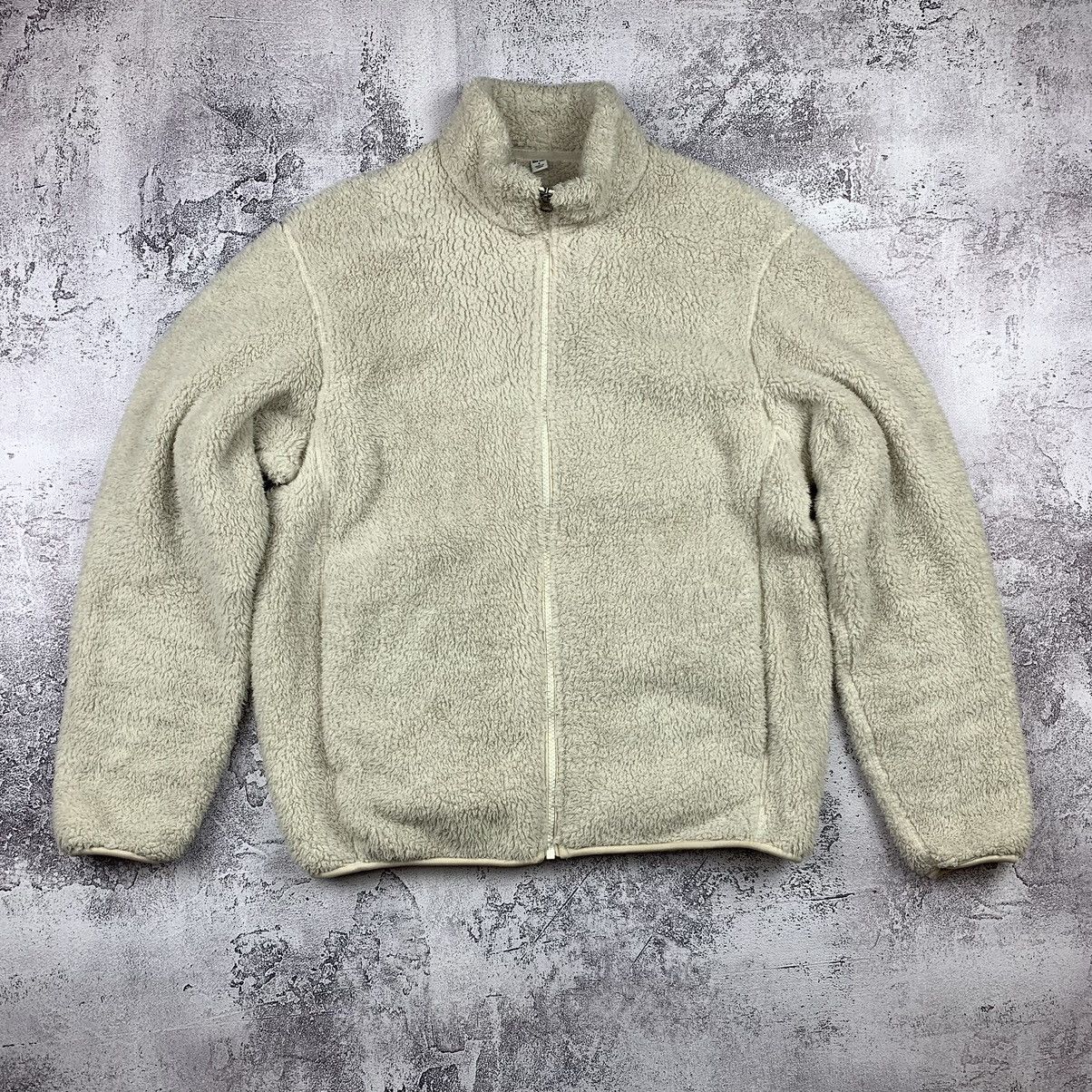 Japanese Brand × Uniqlo Uniqlo Fleece Zip Jacket Sherpa | Grailed