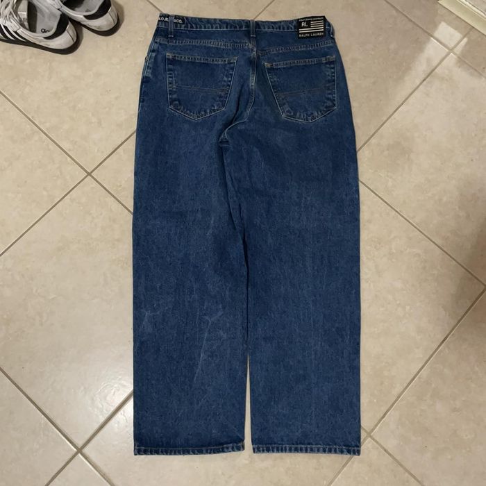 Polo Ralph Lauren Vintage baggy wide leg Polo Ralph Lauren Jeans | Grailed