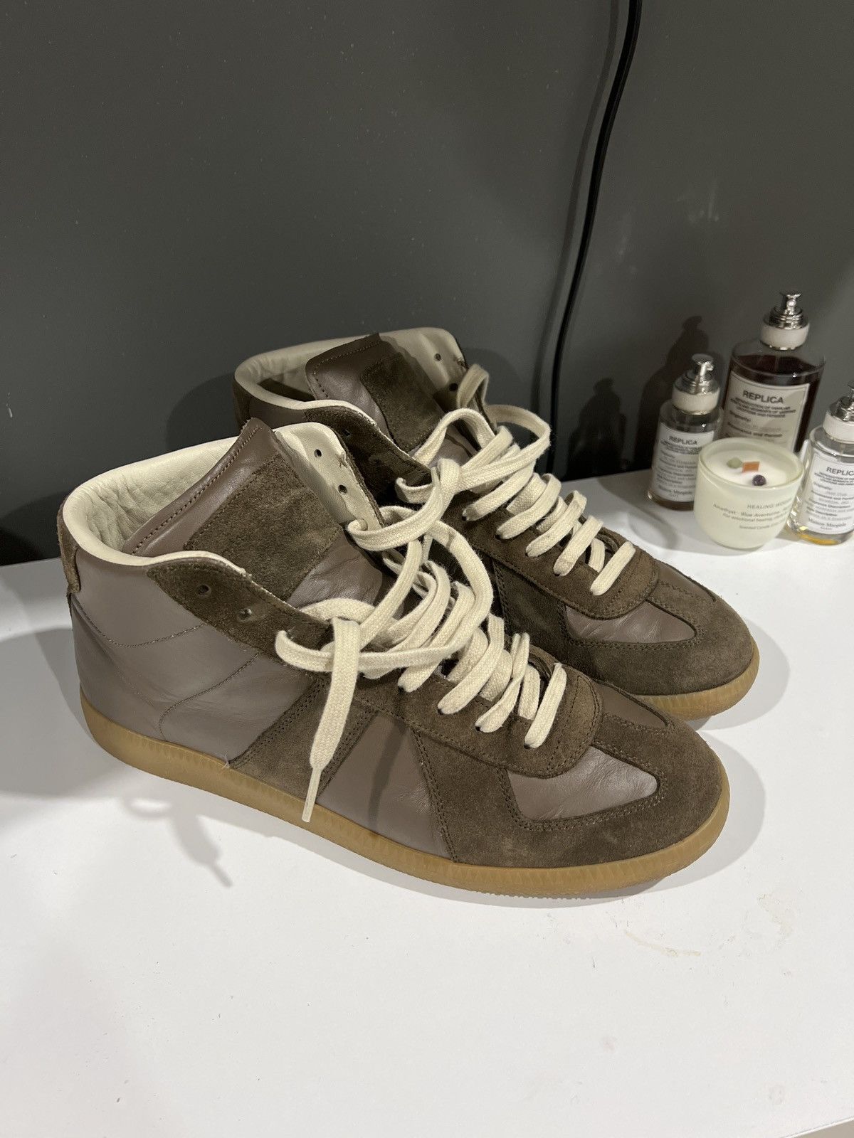 Maison Margiela Maison margiela high top gats | Grailed