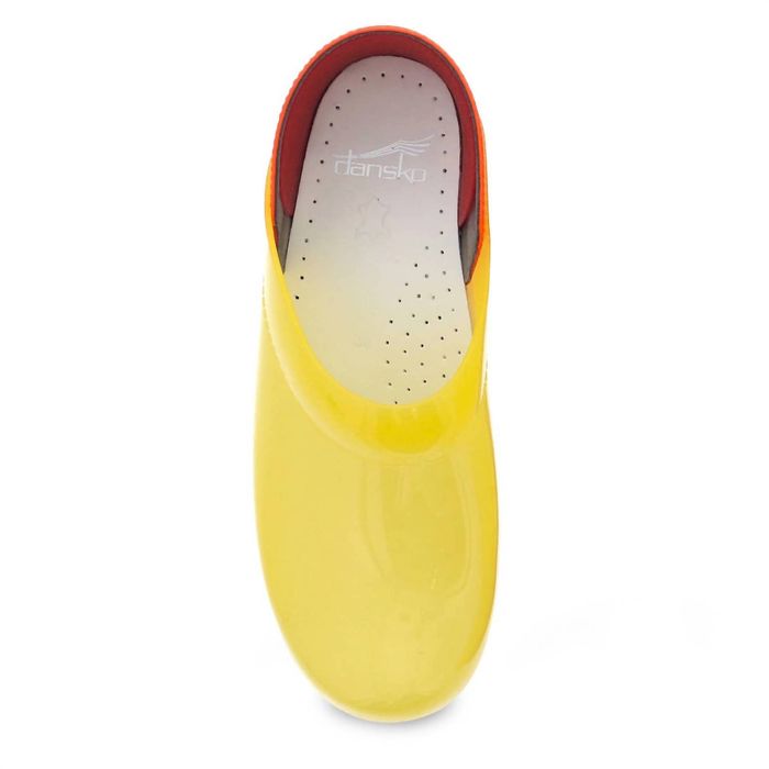 Dansko Women's Professional Clog In Yellow Translucent | Grailed