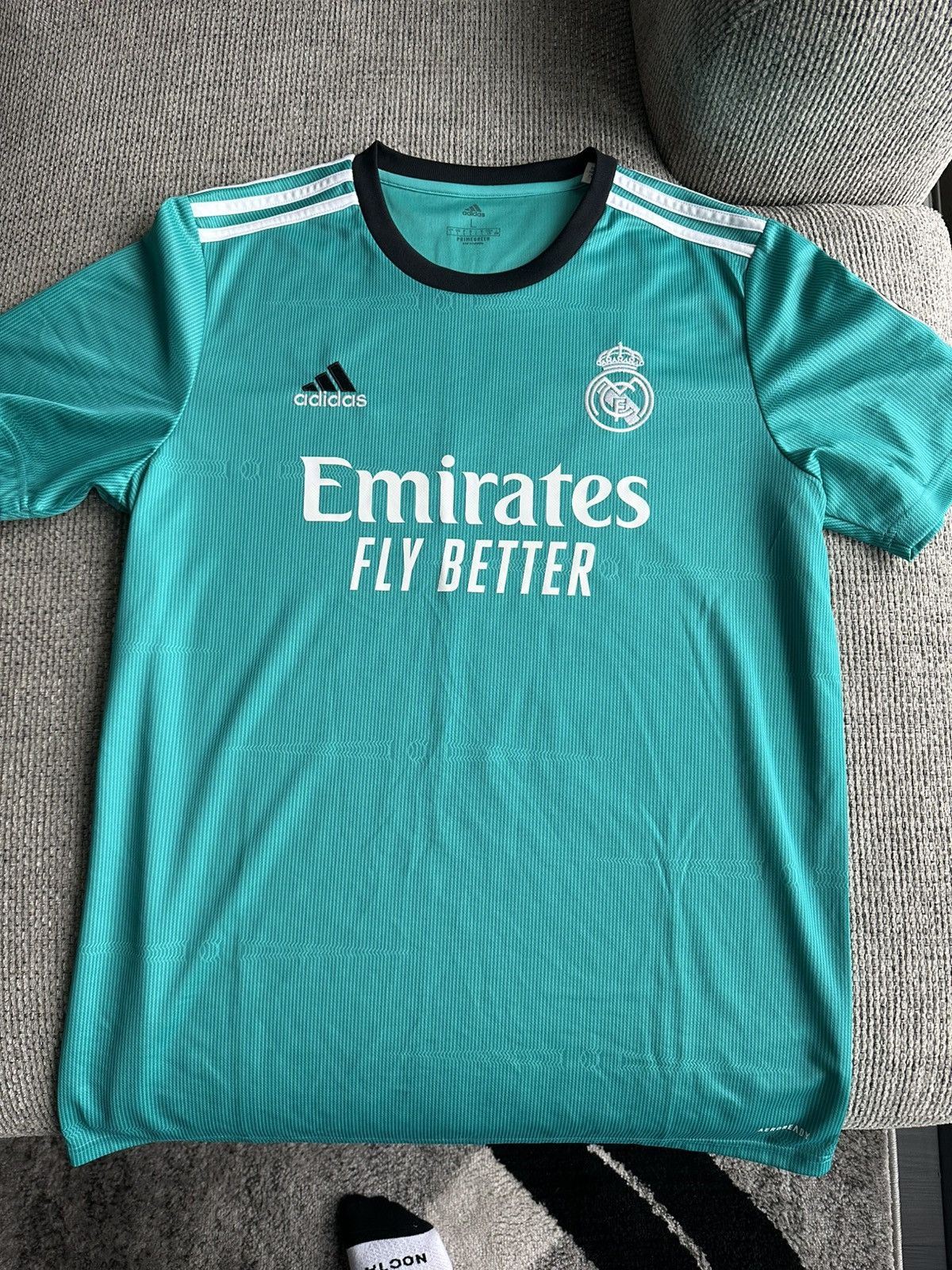 Adidas Real Madrid Karim Benzema 21/22 Third Kit Sz Large | Grailed