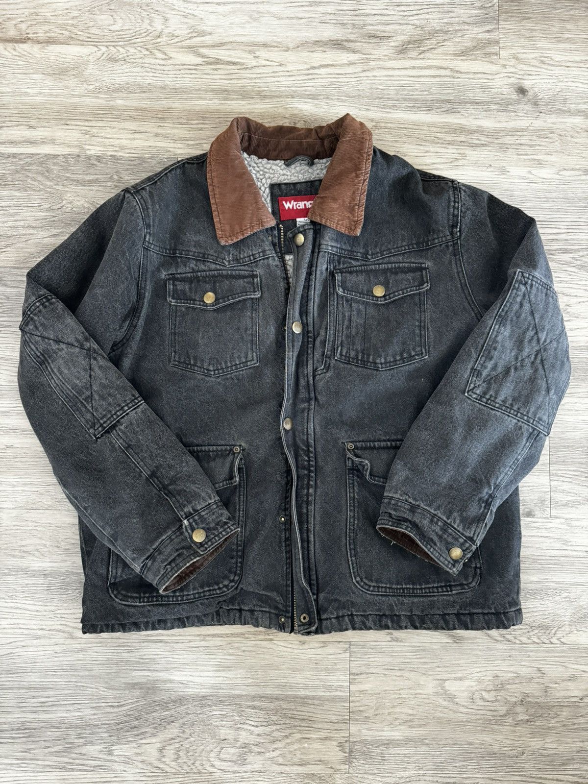 Vintage Vintage WRANGLER CORDUROY COLLAR CARPENTER Work Jacket | Grailed