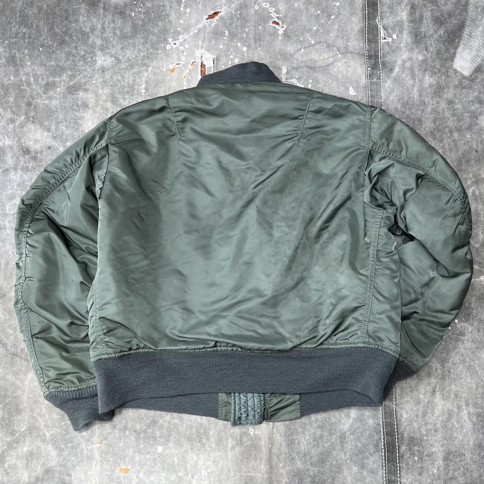 Vintage Vintage 80s Alpha Industries MA-1 USAF Flyers Bomber Jacket | Grailed