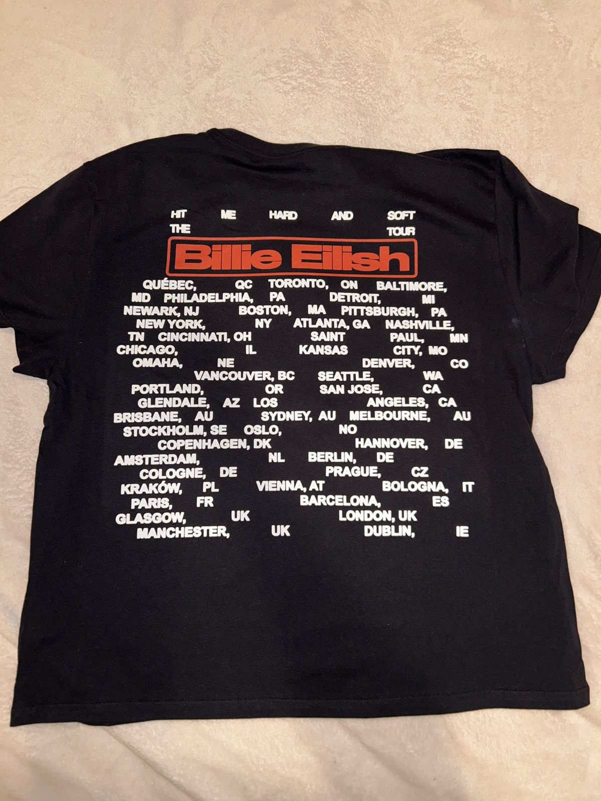 Billie Eilish Hit Me Hard and Soft Tour Merch | Grailed