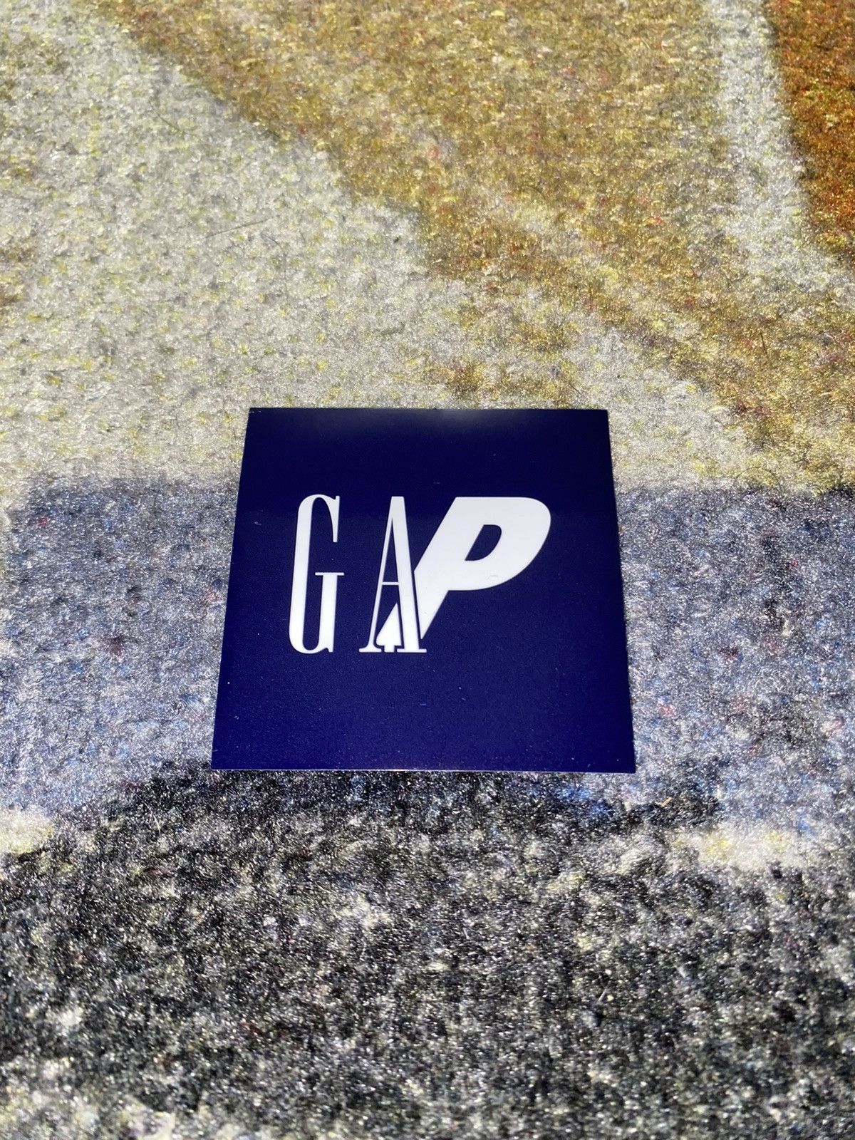 Gap × Palace Palace Gap Logo Sticker | Grailed