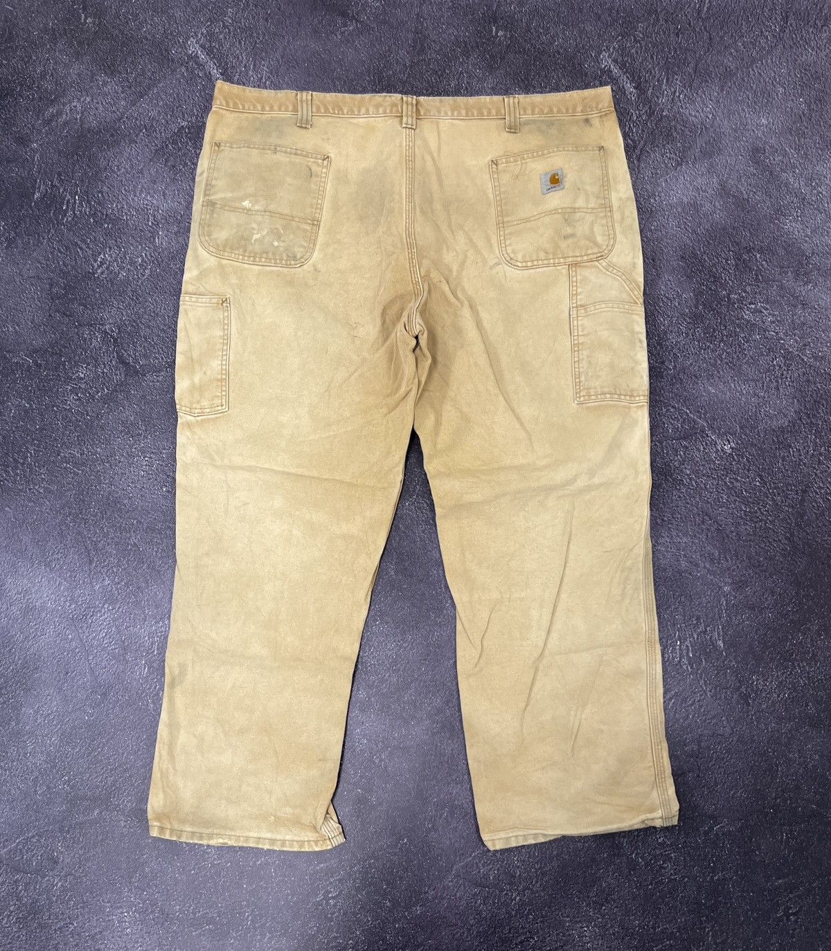 Carhartt × Streetwear × Vintage Vintage 90s Carhartt Baggy Faded Work Cargo Pants Jeans | Grailed