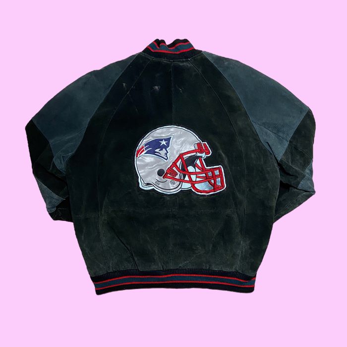 NFL Vintage New England Patriots leather jacket | Grailed