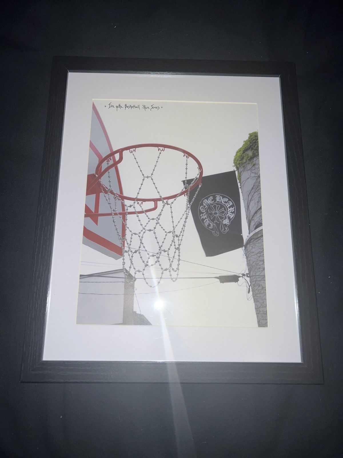 Chrome Hearts Chrome Heart Basketball Poster | Grailed