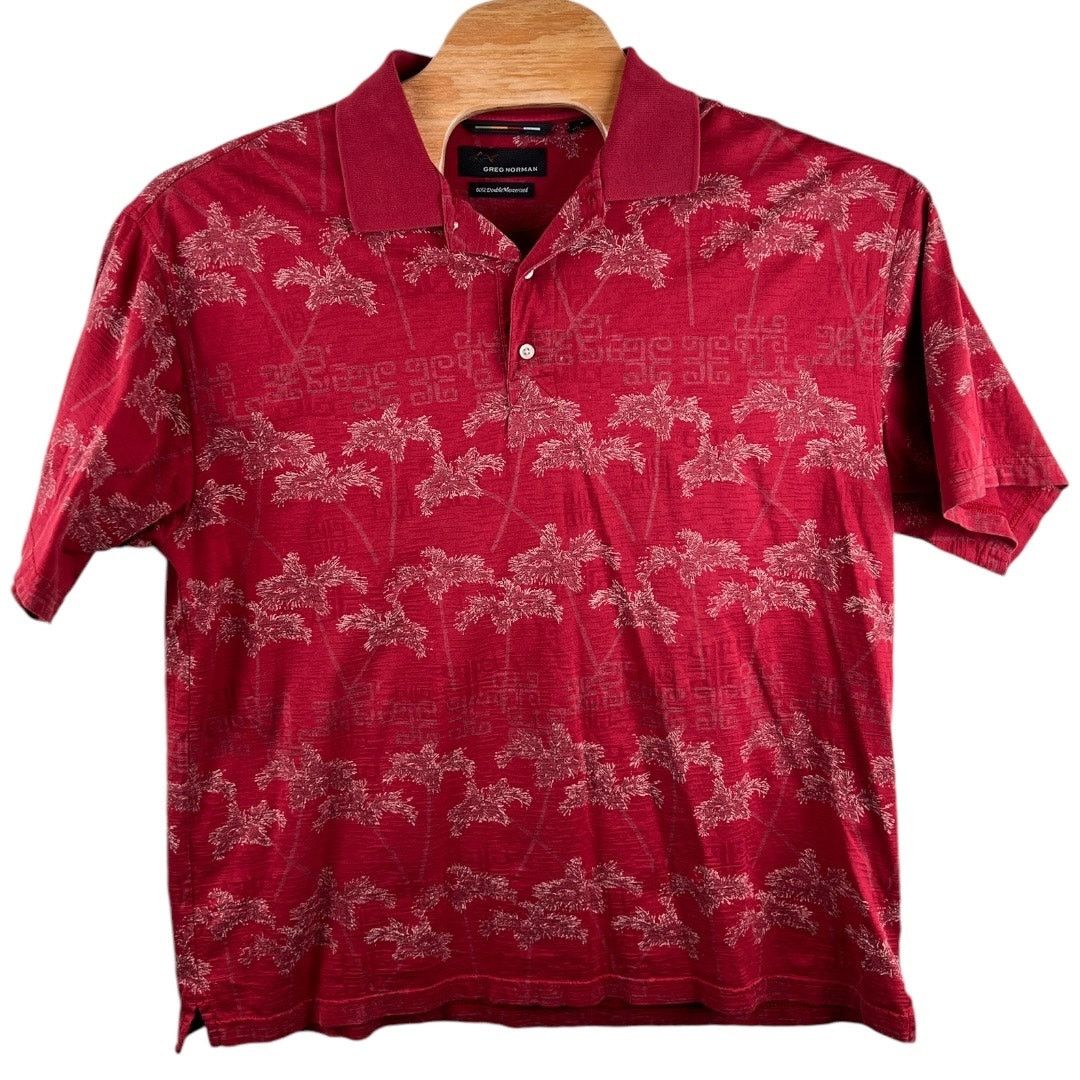 Greg Norman Greg Norman 100% Cotton 60/2 Double Mercerized Polo Shirt ...