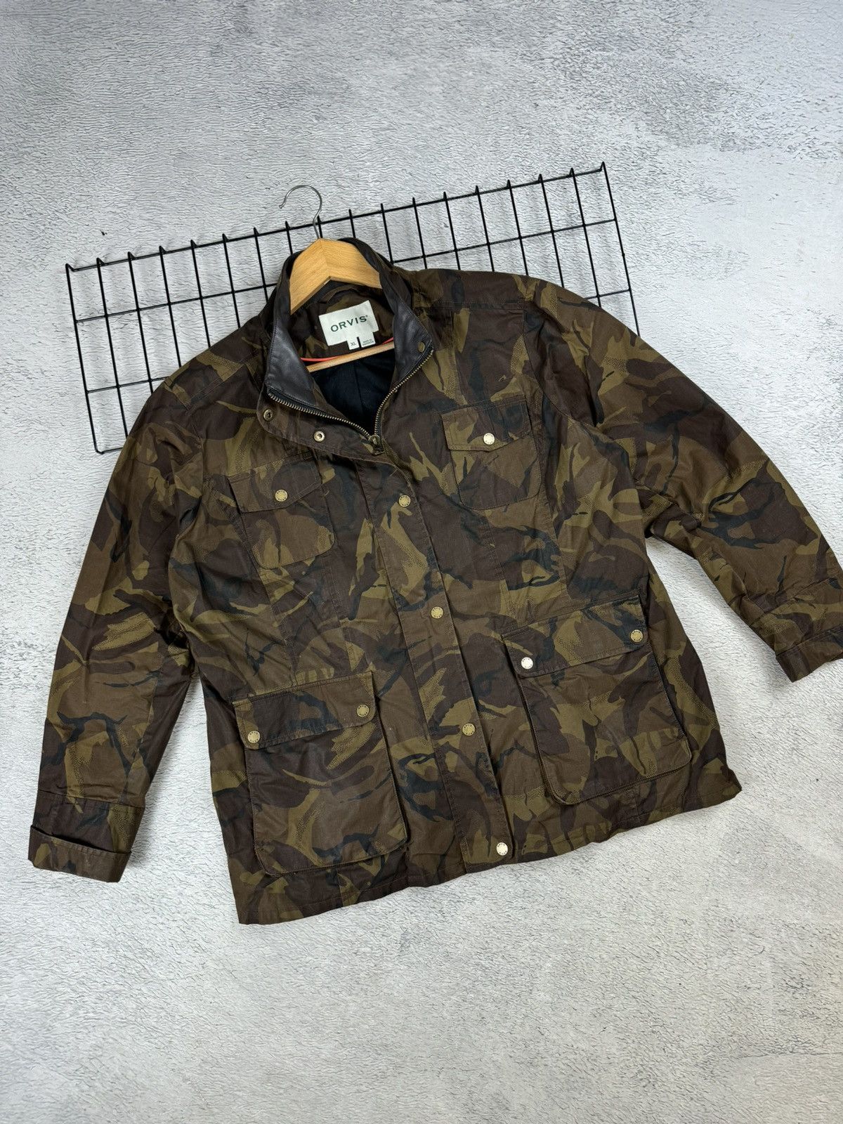 Avant Garde × Orvis × Streetwear Orvis Jacket Waxed Cotton Halley