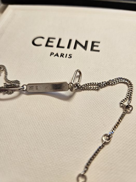 Celine Celine Silver Bracelet | Grailed