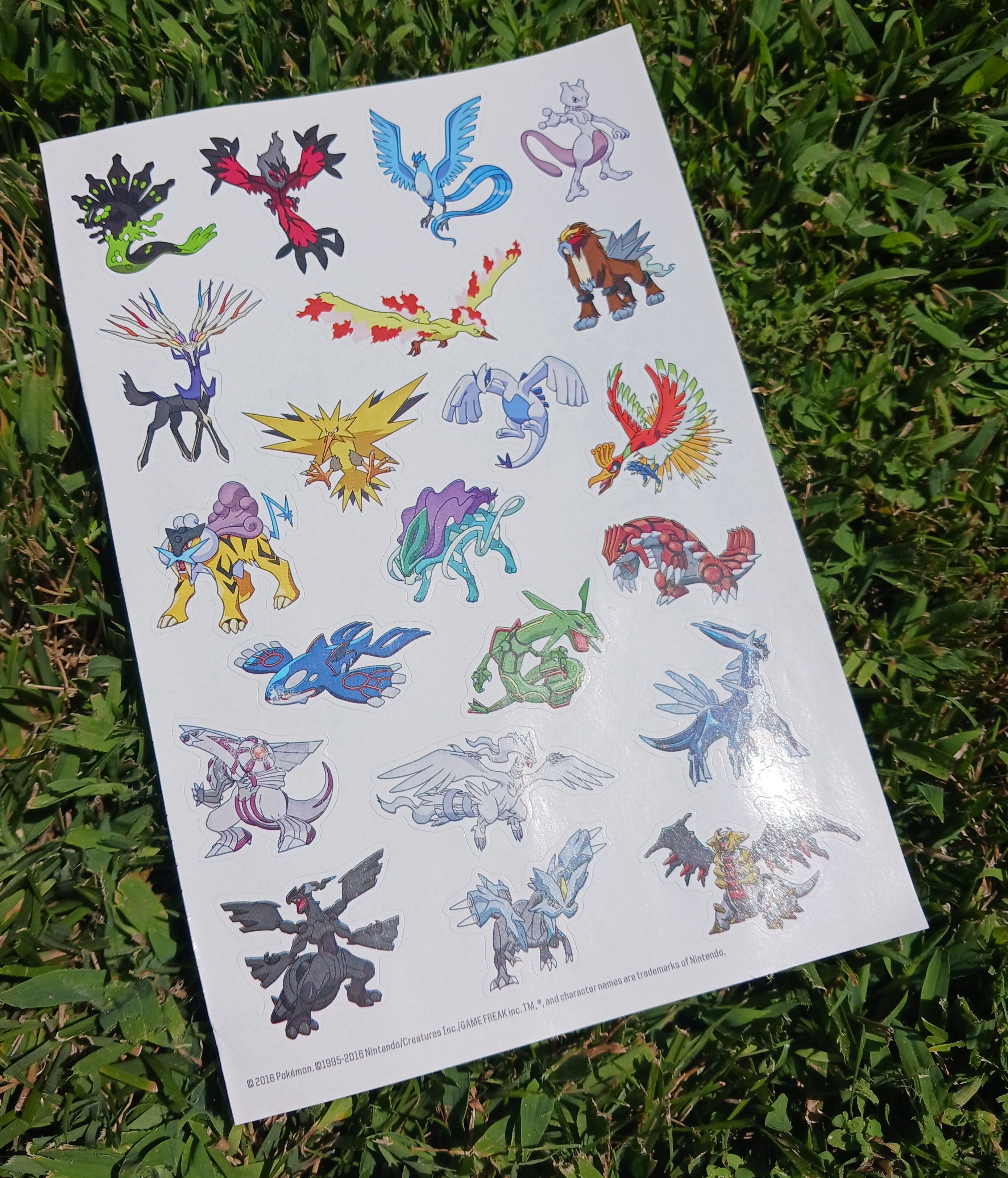 Anima × Nintendo × Pokemon Pokémon Nintendo 2016 Legendary & Mythical ...