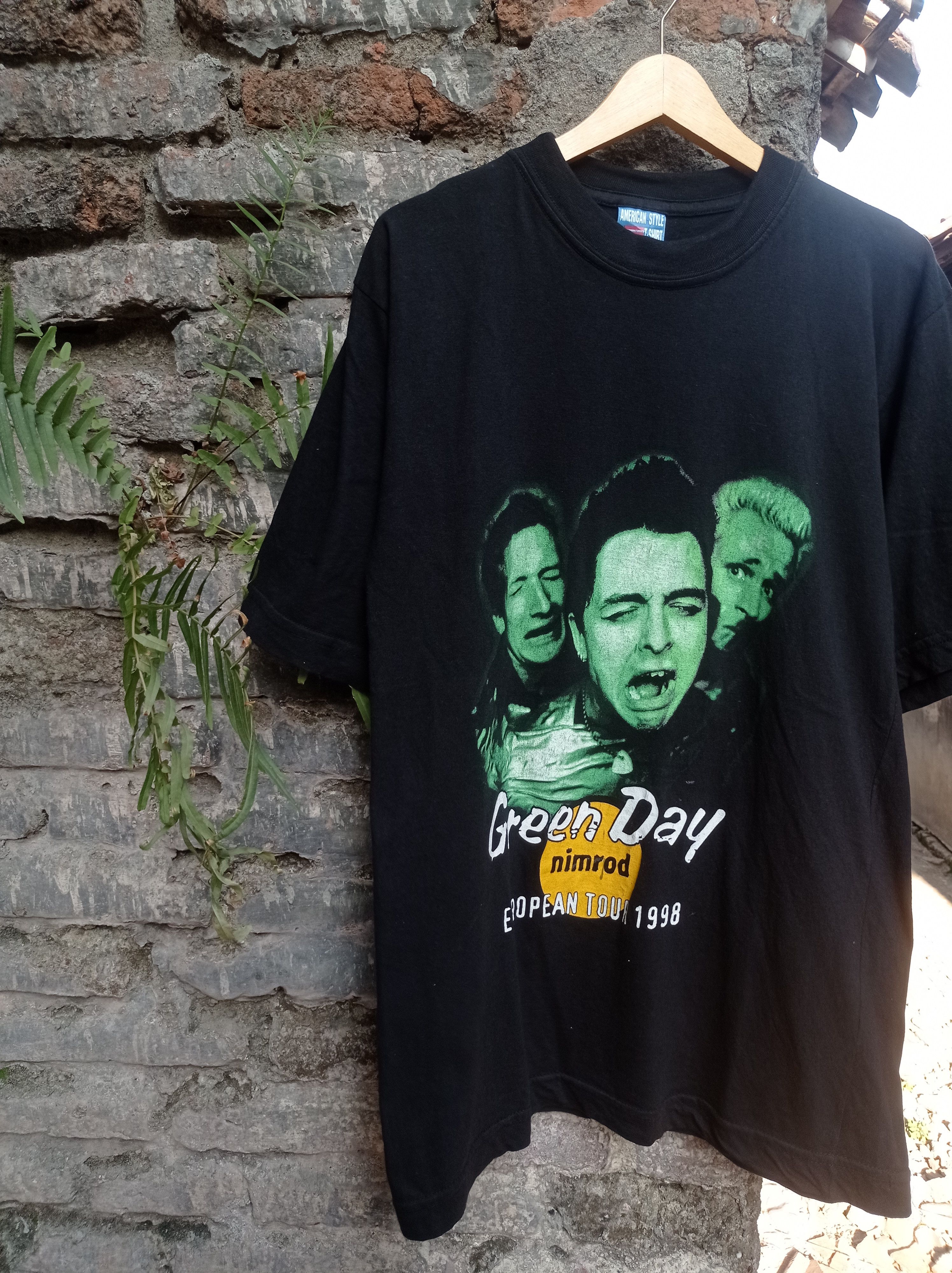Vintage Vintage Green Day 1998 Nimrod European Tour | Grailed