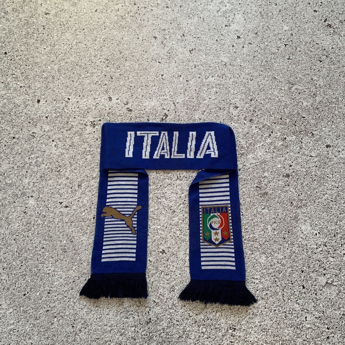Puma 🚨Puma Italy Soccer Scarf National Team Blockcore | Grailed