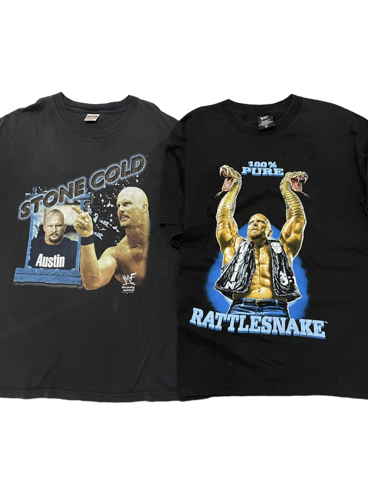 Vintage Vintage WWE Stone Cold Rattlesnake Shirt Bundle | Grailed