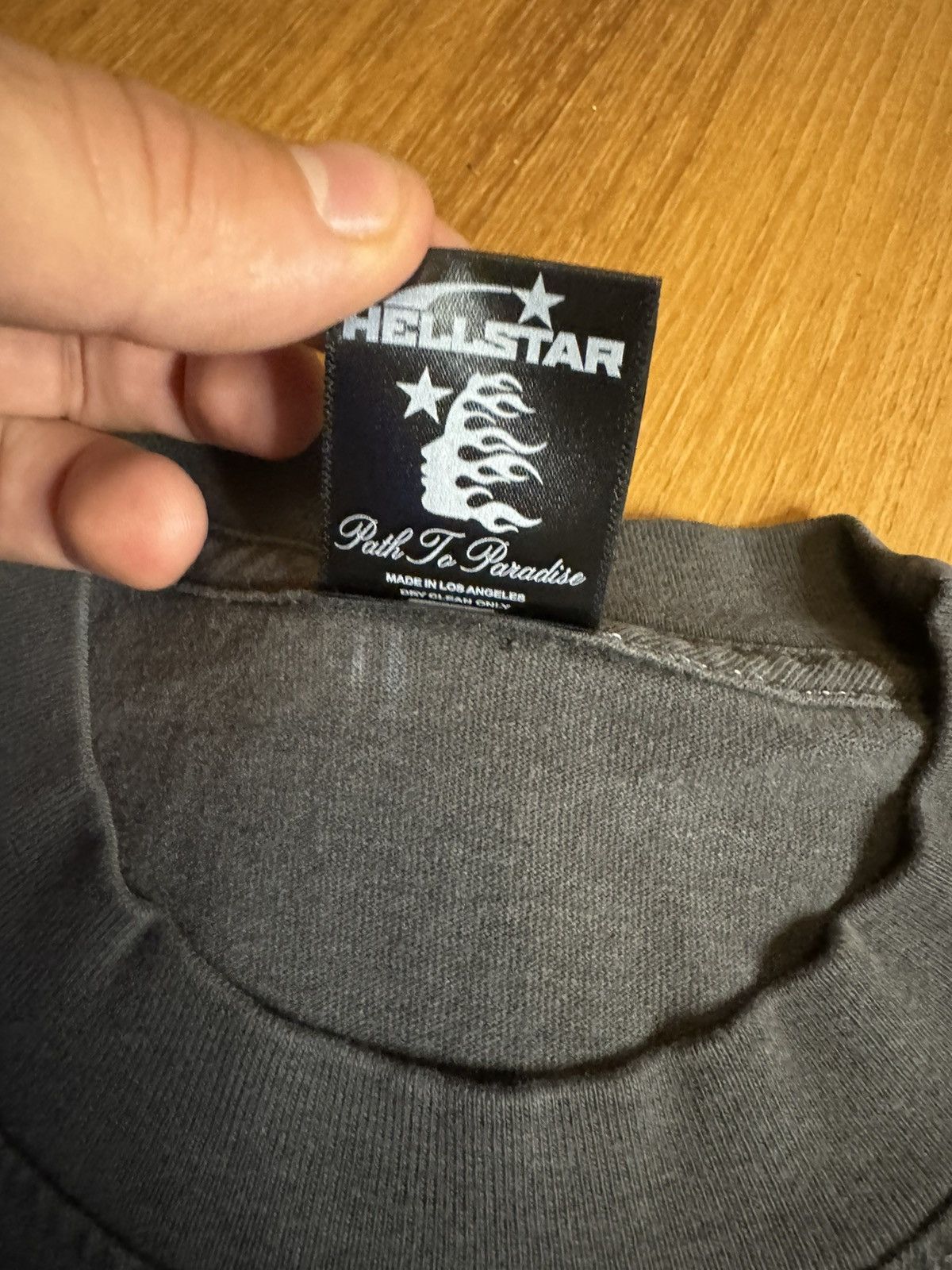 HELLSTAR Hellstar Jesus Emblem Path to Paradise Tee | Grailed