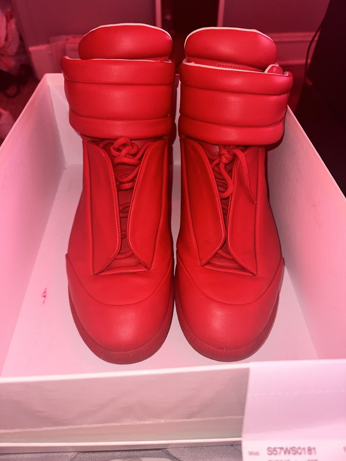Maison Margiela Red Maison Margiela Futures | Grailed