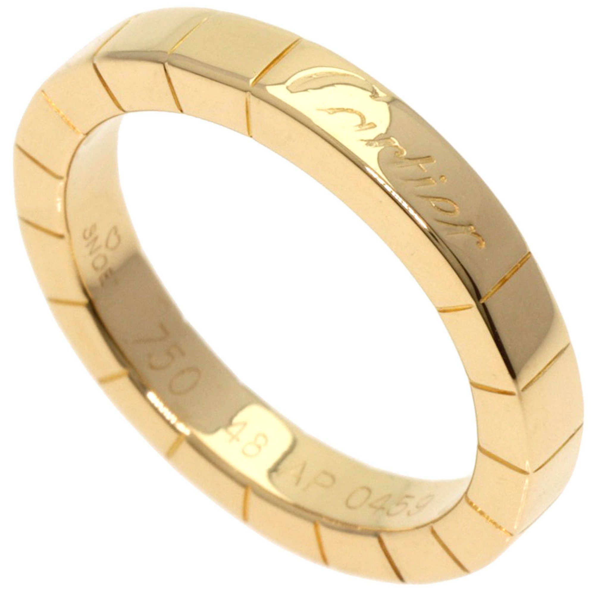 Cartier Lanier #48 Ring, 18K Yellow Gold, Women's, CARTIER Cartier Lanier #48 Ring, 18K Yellow Gold, Women's, CARTIER