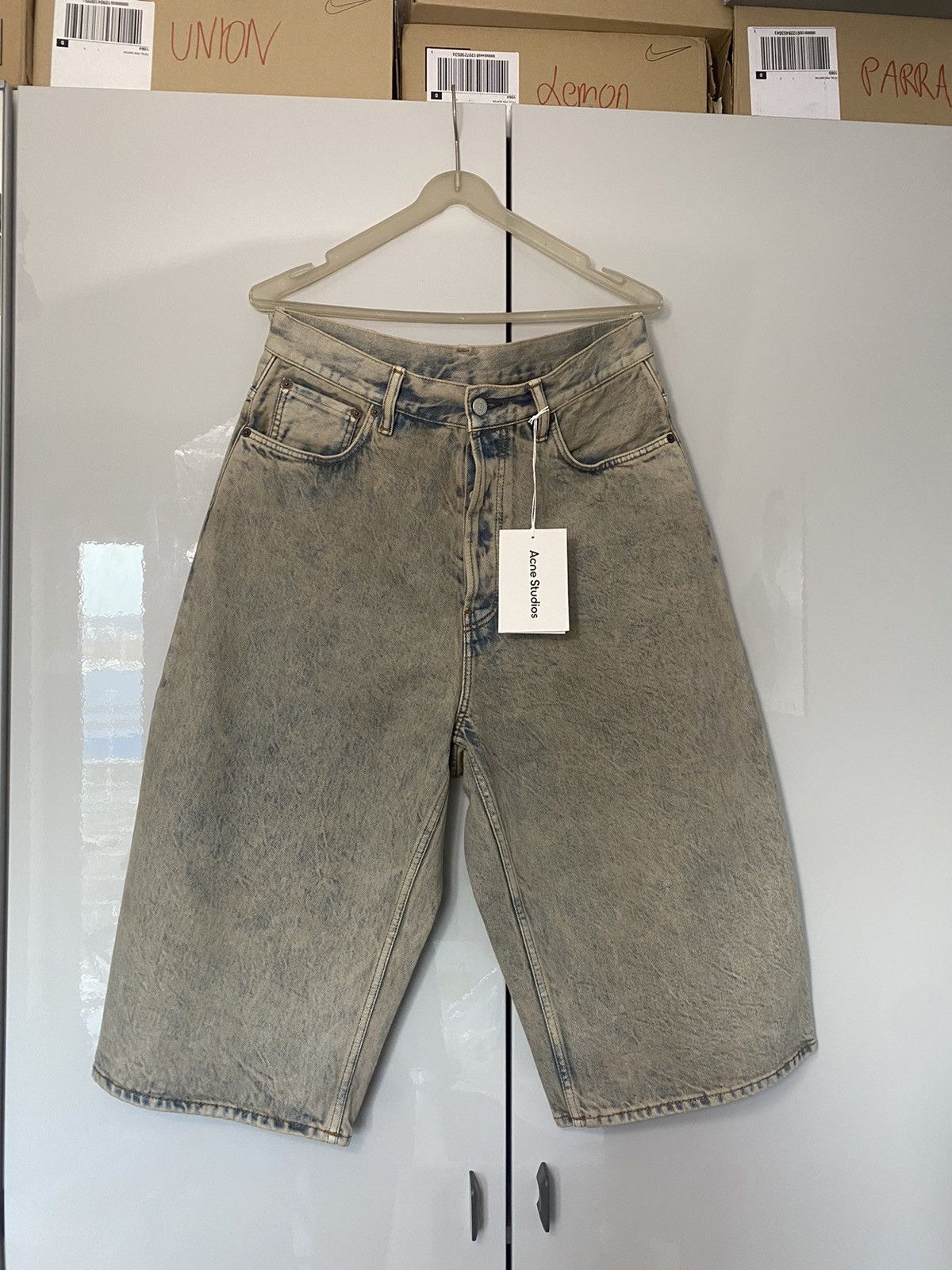 Acne Studios acne studios jorts baggy denim shorts | Grailed